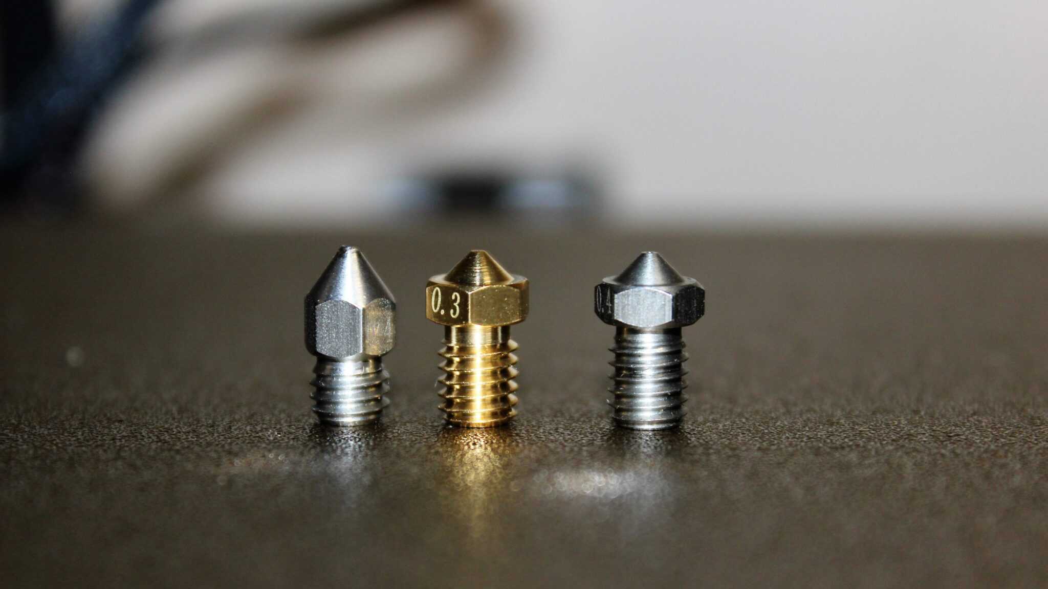 3D Printer Nozzle Guide: Sizes, Materials, and Types