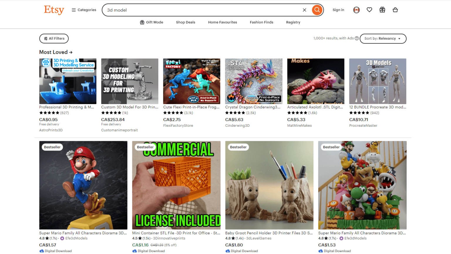 8 Best Places to Sell 3D Models for 3D Printing