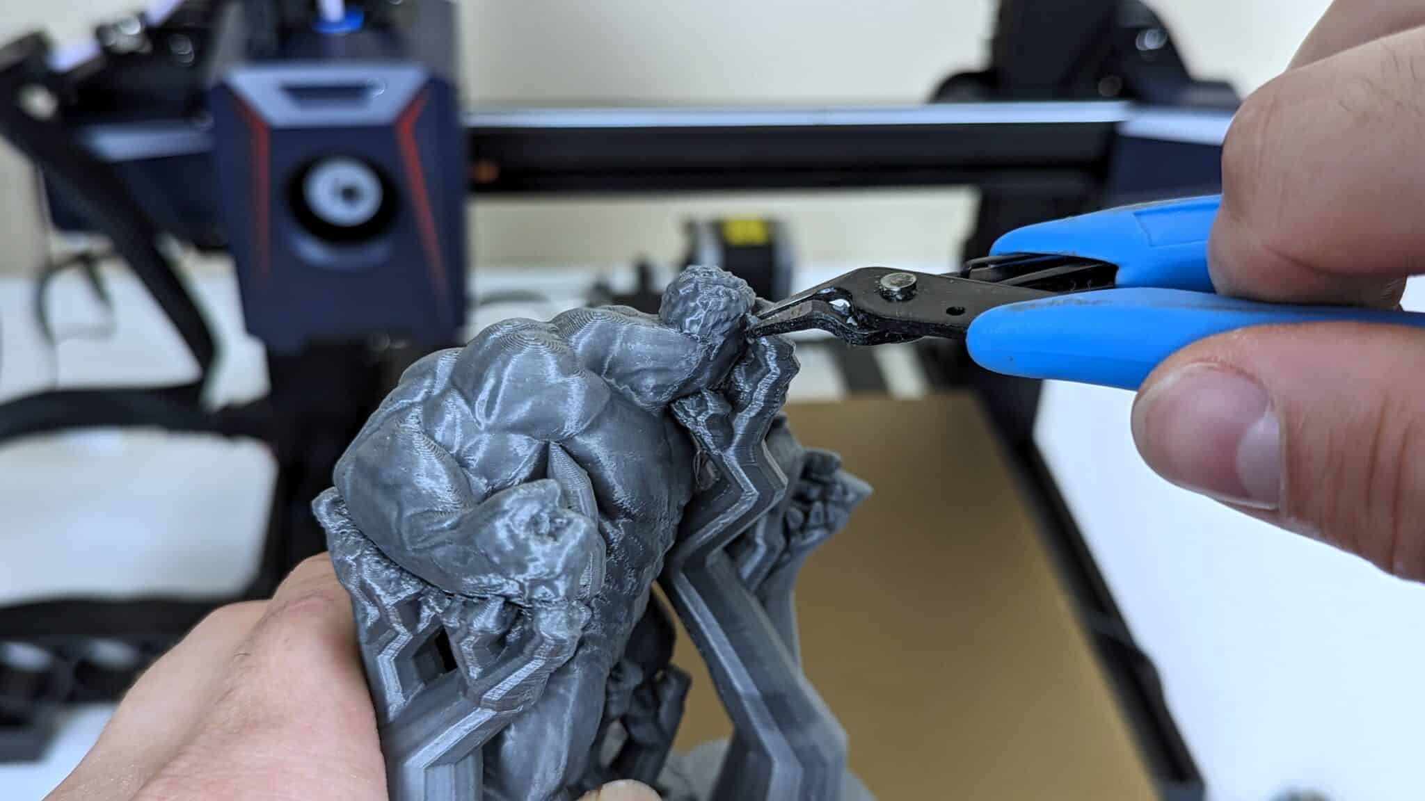 How to Remove Supports From 3D Prints (The Easy Way)