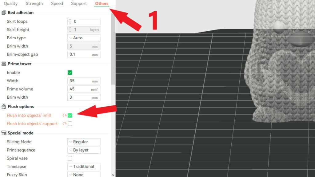 How To Reduce Purge Waste in Bambu Studio