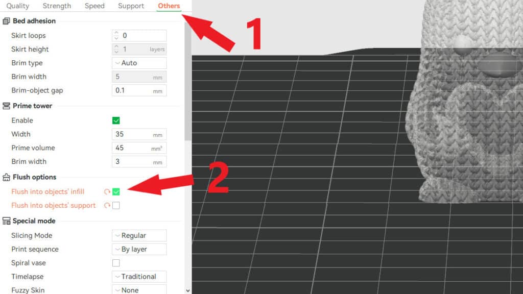 How To Reduce Purge Waste in Bambu Studio